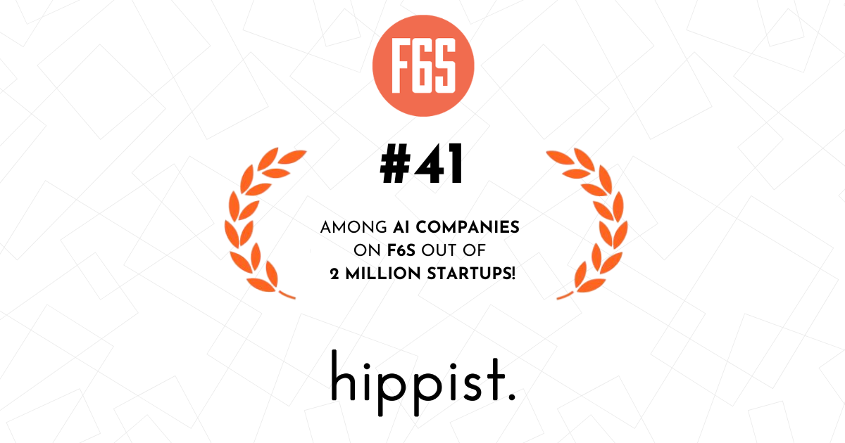 hippist AI Ranks #41 Among Generative AI Companies on F6S! 🚀 - hippist AI